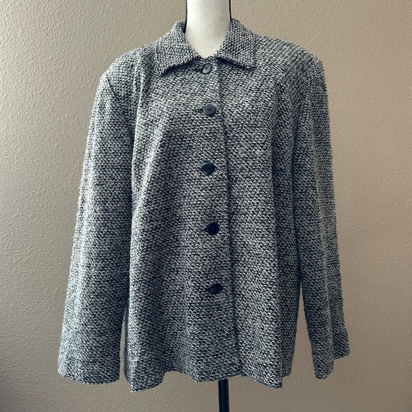 Sag Harbor | Jackets & Coats | Vintage Sag Harbor Womens Black And ...